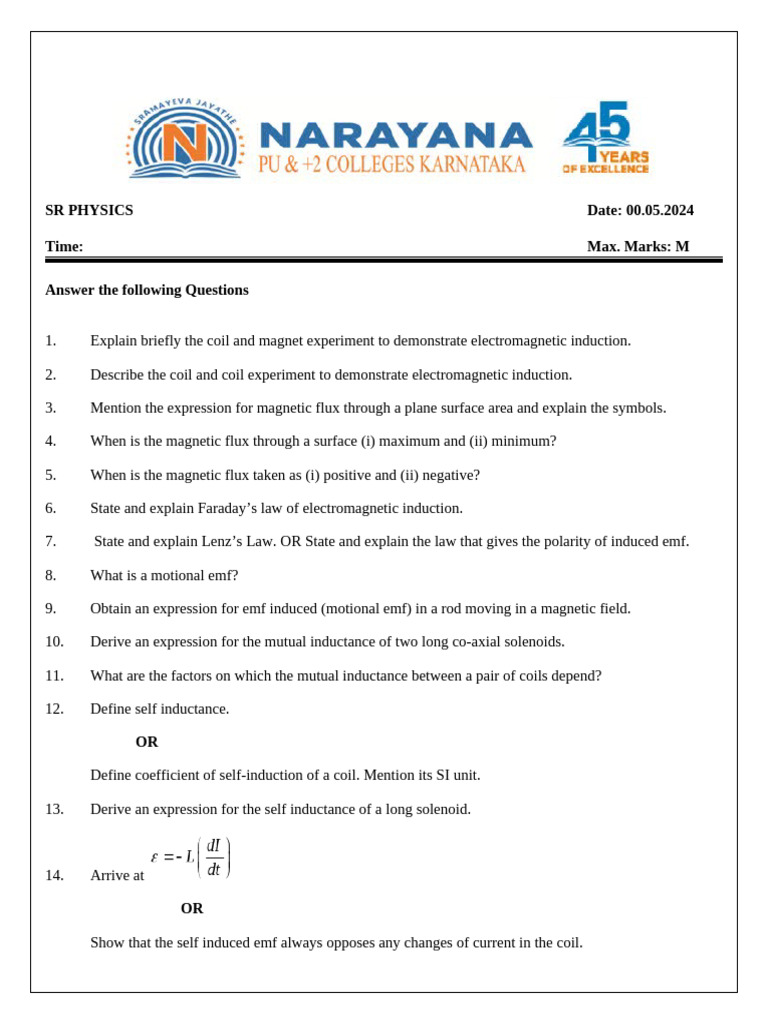 Physics Itest 1 | PDF
