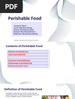 Classification of Food Based On Perishability | PDF | Food Preservation ...