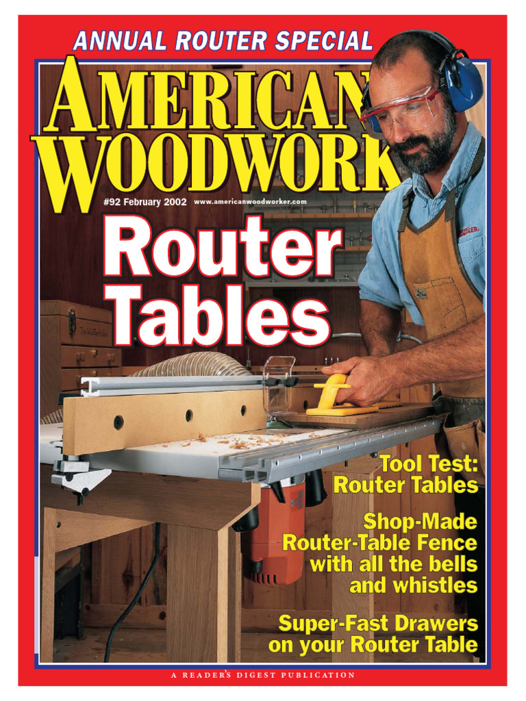 American Woodworker No 92 February 2002 | PDF | Mulch | Woodworking