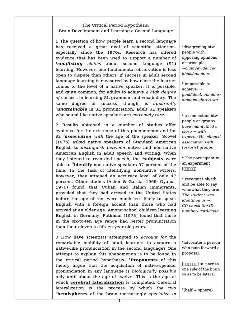 0319_CPH_lateralization+context | PDF | Second Language ...