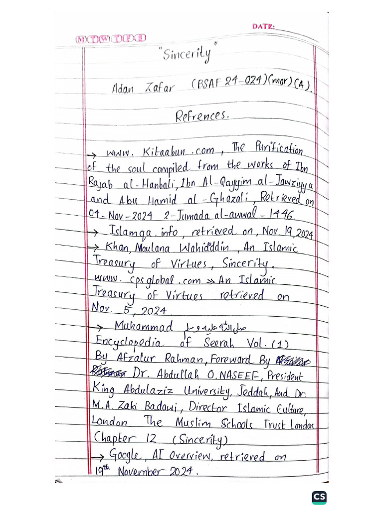 Sincerity by Her | PDF