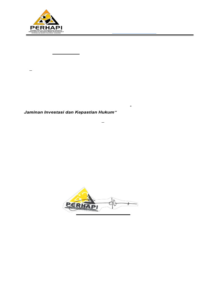 PERHAPI SULTRA - Pengurus IAGI Sulawesi Tenggara | PDF