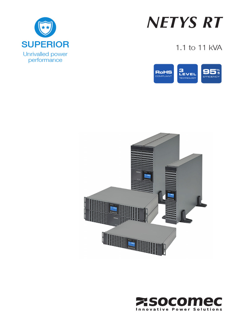 NETYS-RT3---1.1-TO-11-KVA_TECHNICAL-GUIDE_2021-05_TBKNETYS3XX01_EN | PDF | Reliability ...