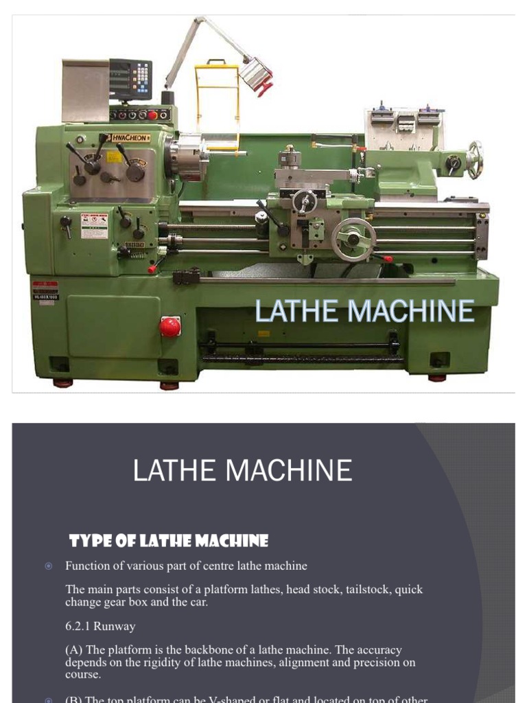 Lathe Machine Parts