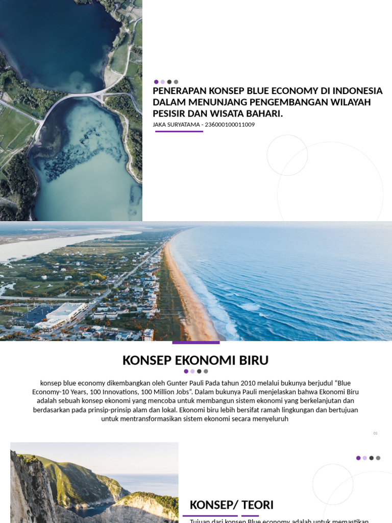 Ekonomi Biru Pada Bahari Dan Wisata - Jaka Suryatama | PDF