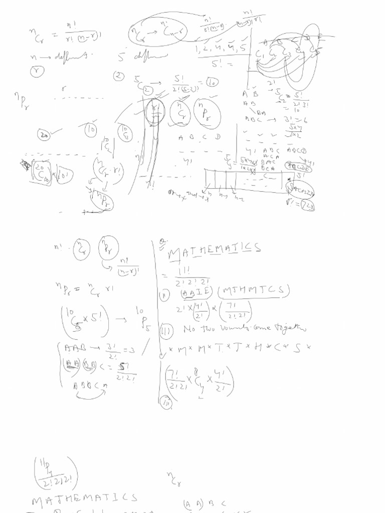 COMBINATORICS - 2 | PDF