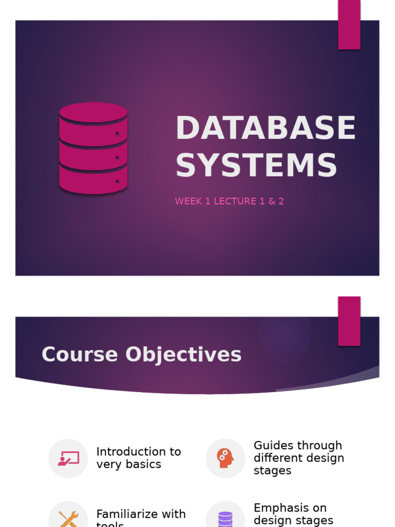 DB WEEK 1 | PDF | Databases | Relational Database DB WEEK 1 | PDF | Databases | Relational Database