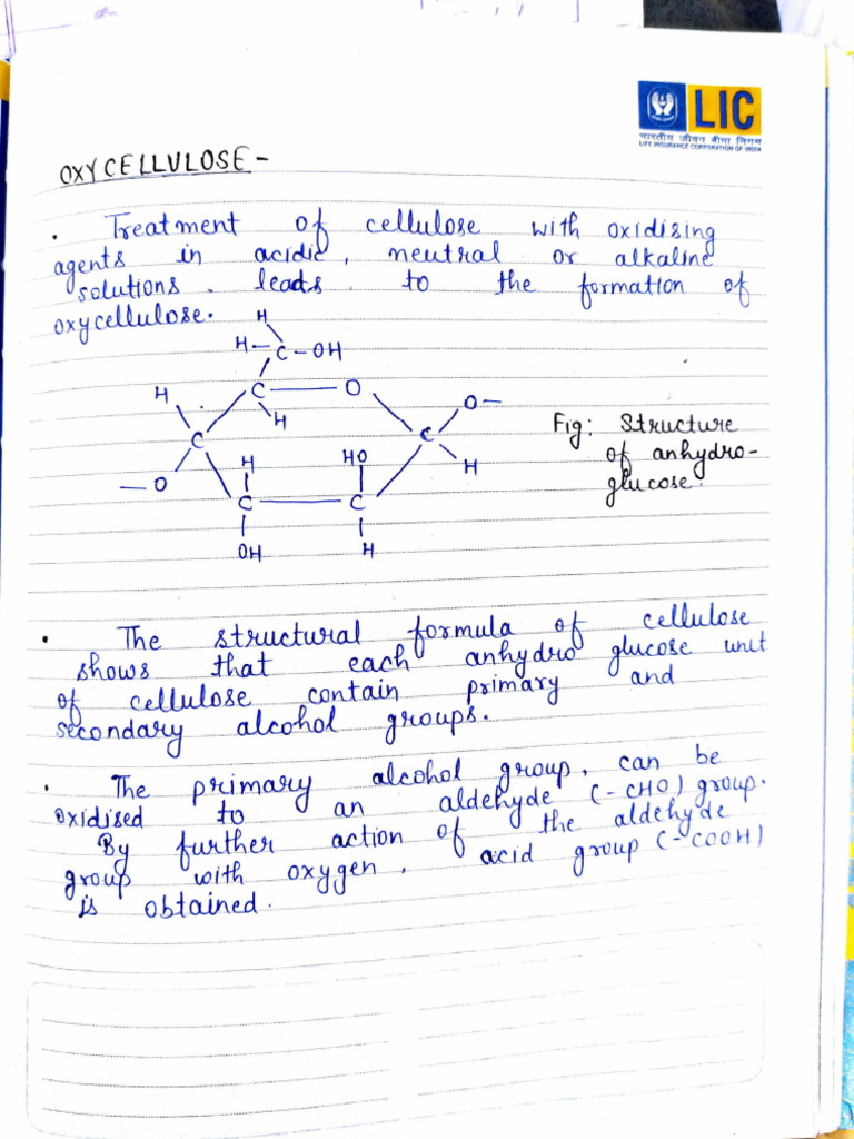(ASHISH) Hydro & Oxycellulose Textile Fibre | PDF
