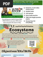 AP Environmental Science Progress Check | PDF | Ecosystem | Sustainability
