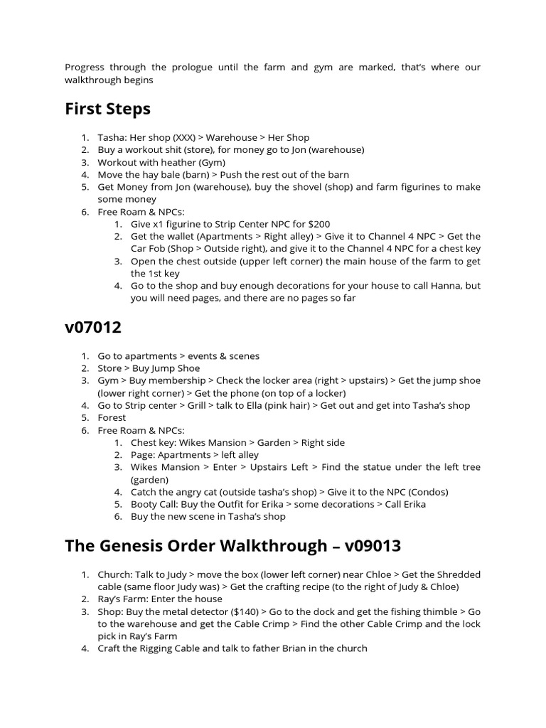 Genesis Order | PDF