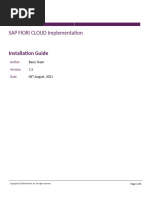 How To Setup SAP CPI | PDF