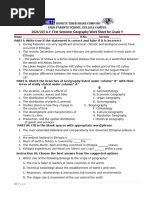 Geography workheet Remedial | PDF | Ethiopia | Geography