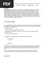 Manual PSeInt. | PDF | Variable (informática) | Ingeniería Informática