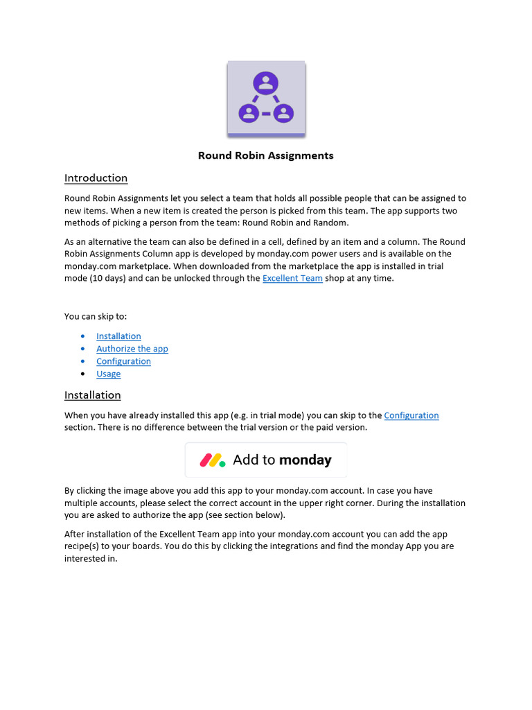 Round Robin Assignments | PDF | Software | Computing