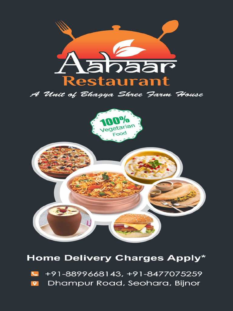 Aahar Restaurant | PDF