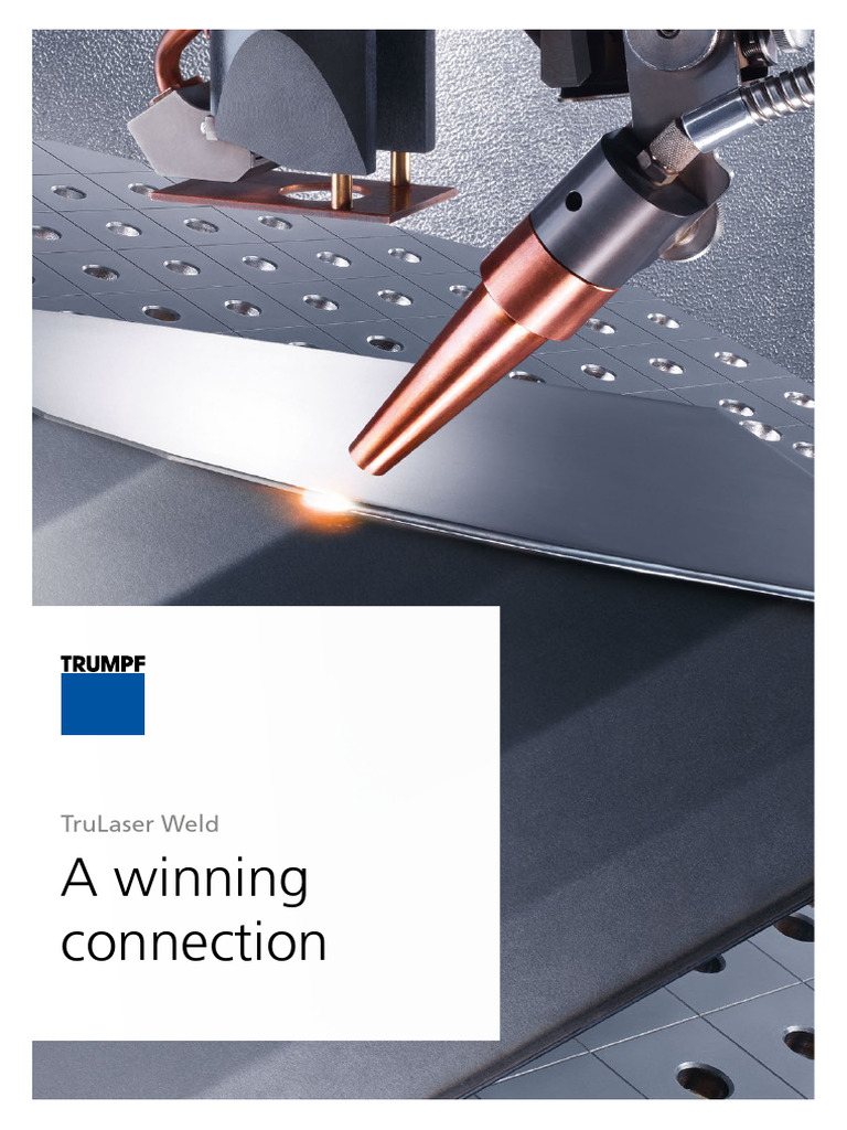 TruLaser Weld: Boosting Welding Efficiency | PDF | Welding | Construction