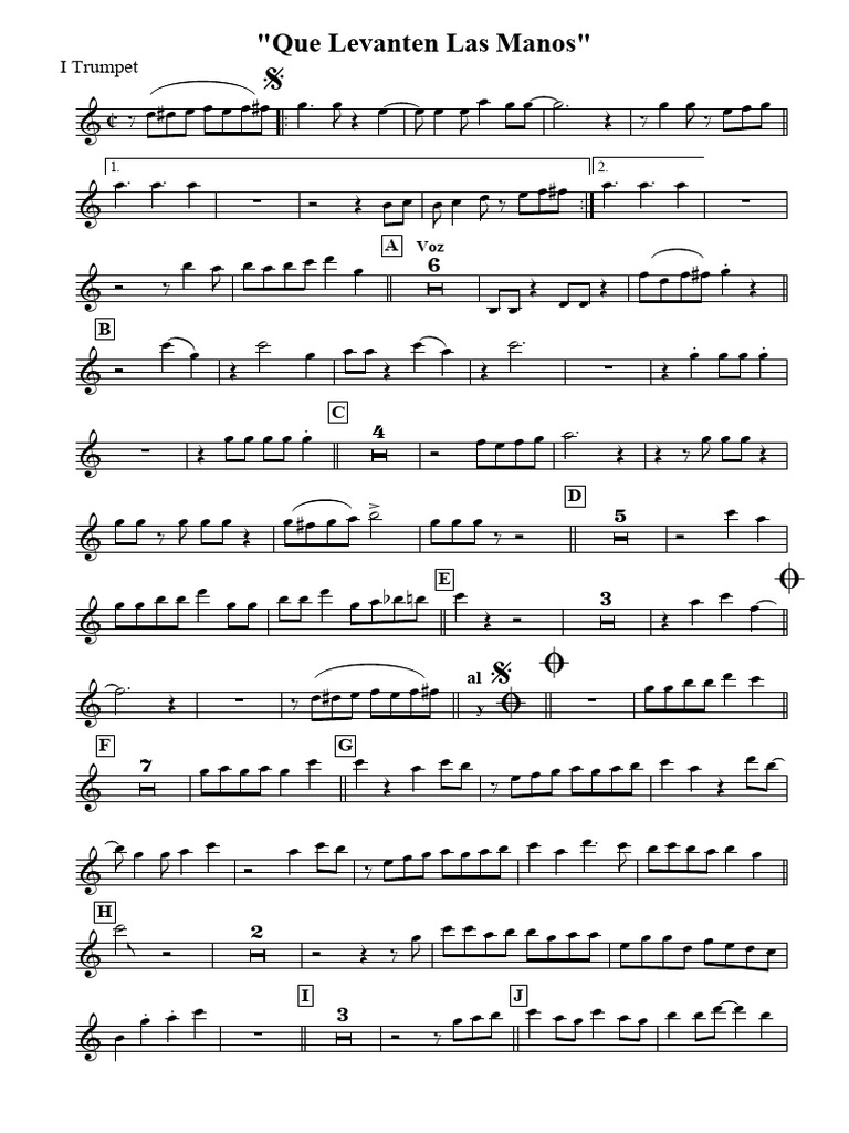 Joseph Fonseca - Que Levanten Las Manos | PDF