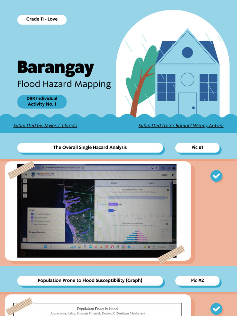 DRR Individual Activity No.1 (Flood Hazard Mapping) | PDF | Flood | Hazards