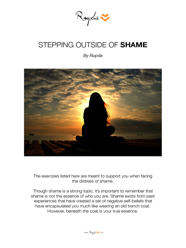 1601979211483stepping Outside of Shame by Rupda | PDF | Shame | Anxiety