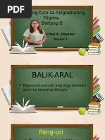 Limang Halimbawa NG Lantay | PDF