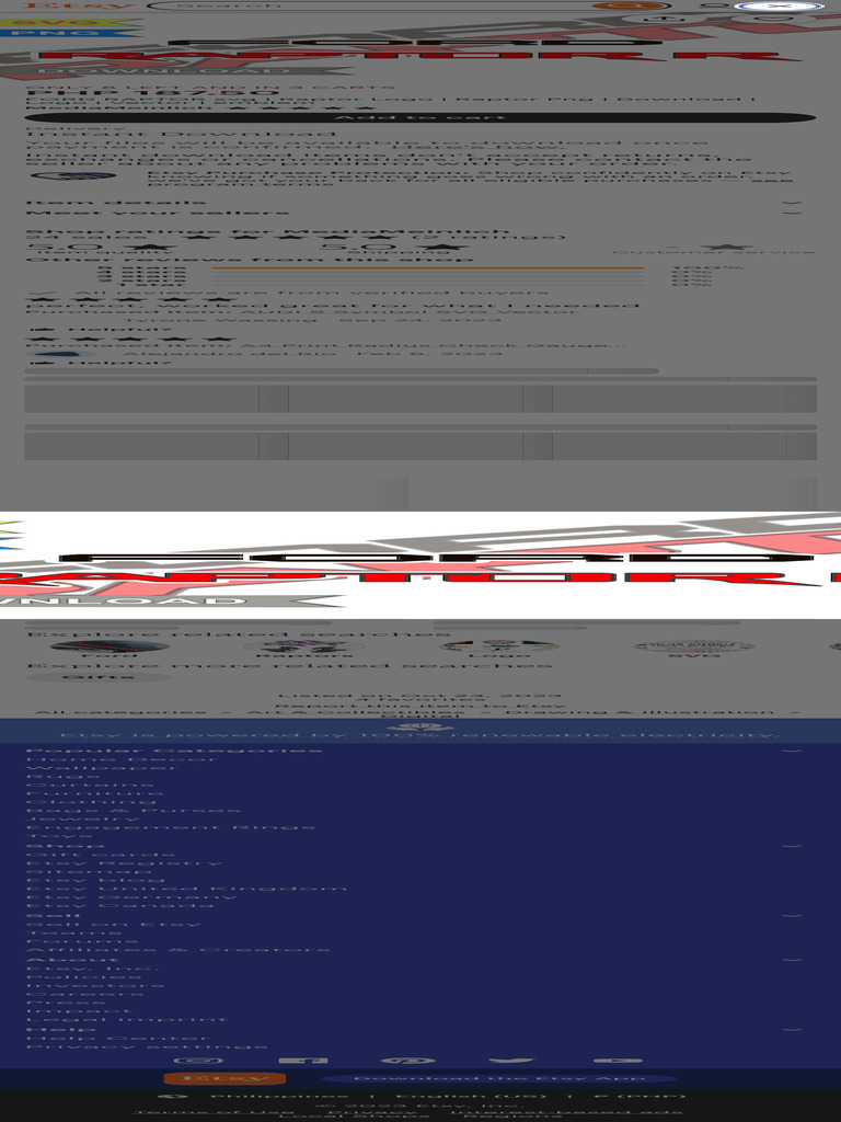 FORD RAPTOR SVG Raptor Logo Raptor PNG Download L | PDF | Etsy