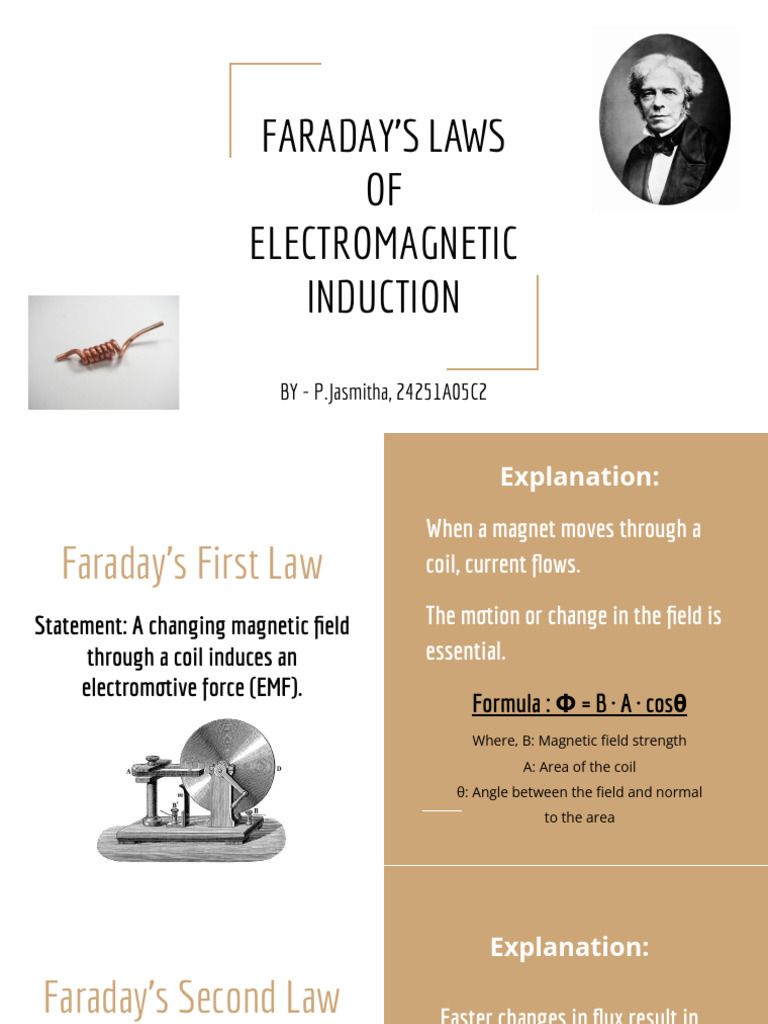 Faraday's Laws - 5C2 | PDF