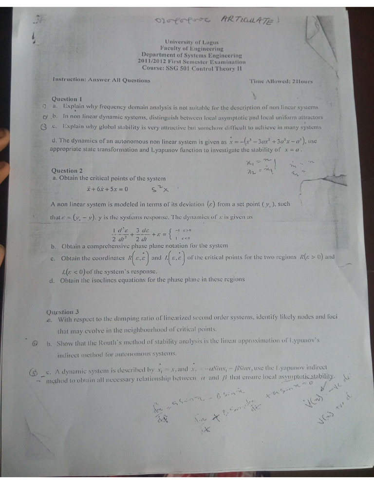 Past Questions | PDF
