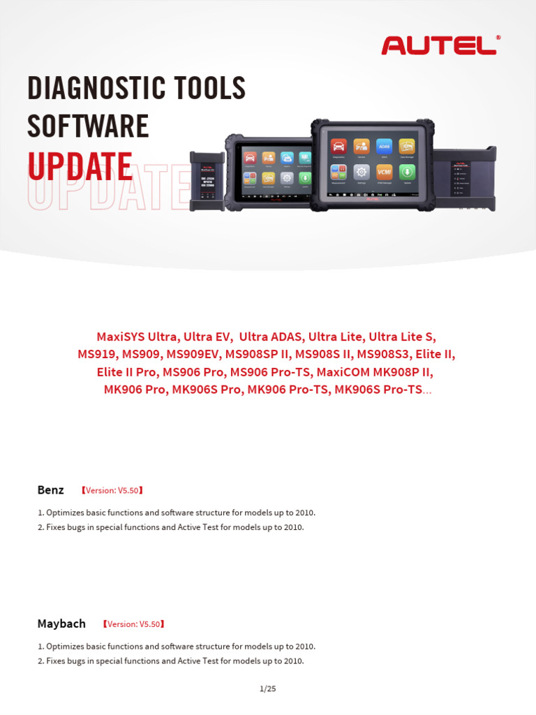 Vehicle Diagnostic Software Updates | PDF | Chevrolet | Industries