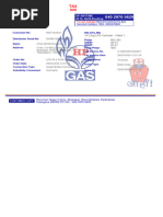 Indane Gas Invoice | PDF | Liquefied Petroleum Gas | Insurance