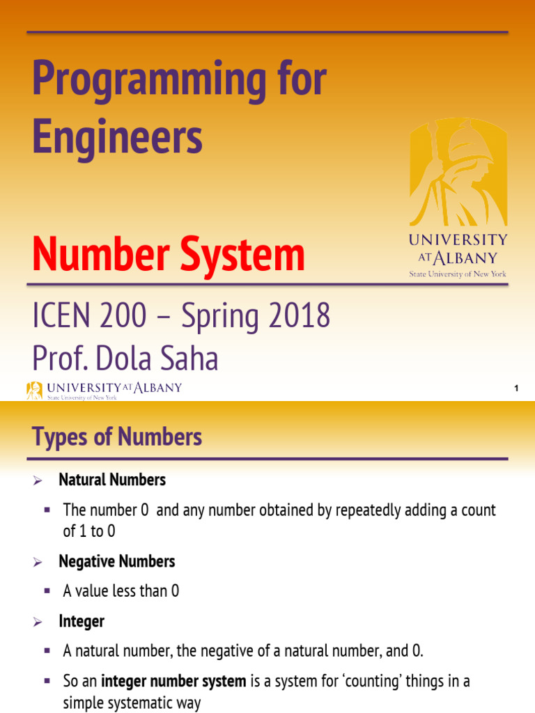 04_numberSystem | PDF | Mathematical Notation | Mathematics