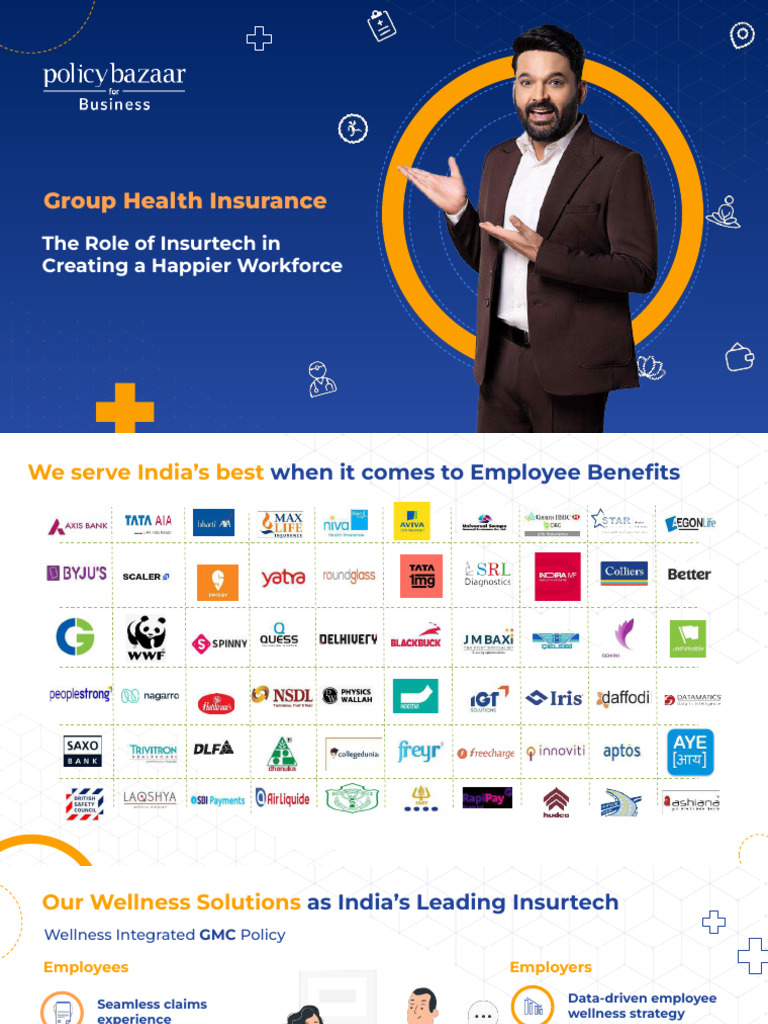 Policybazaar Group Health Insurance Introduction | PDF | Medicine ...