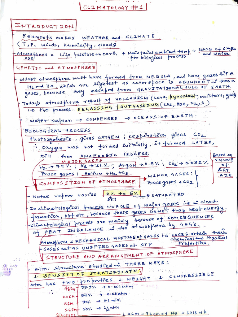 Climatology Static | PDF