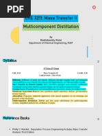 Minimum Reflux Ratio by Underwood Method | PDF | Distillation ...