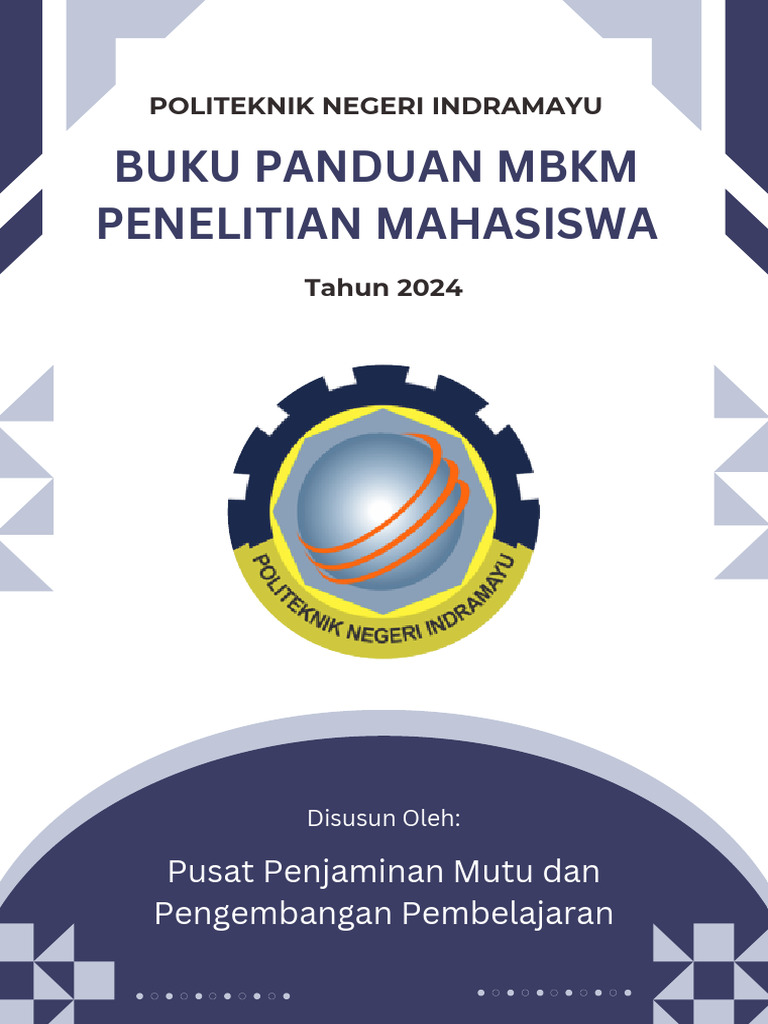Buku Panduan MBKM Riset Mahasiswa Tahun 2024 | PDF