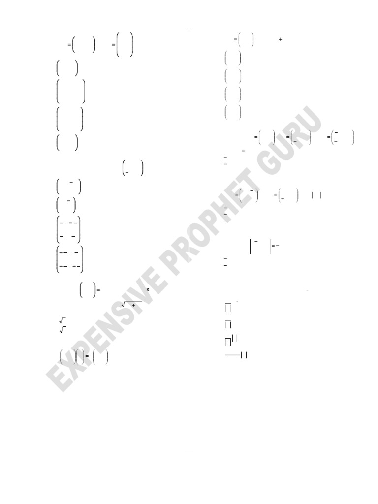Matrices and Determinant 9 | PDF | Linear Algebra | Algebra