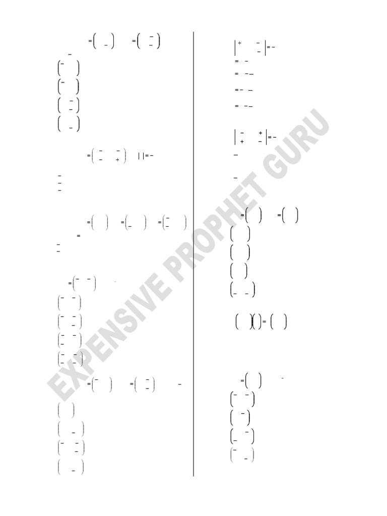 Matrices and Determinant 7 | PDF | Linear Algebra | Matrix Theory