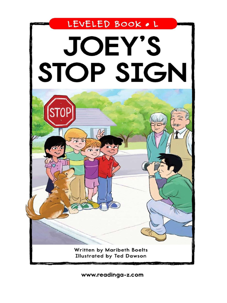 Joey's Stop Sign | PDF
