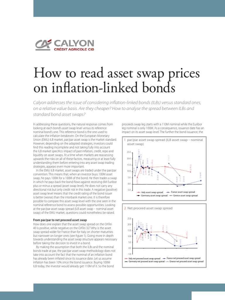 How To Read Assest Swap Prices On Inflation-Linked Bonds | PDF ...