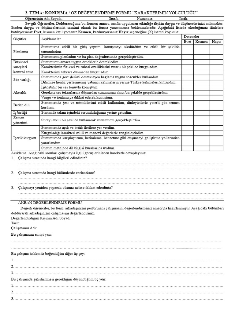 Sayfa 126-140 Formlar | PDF