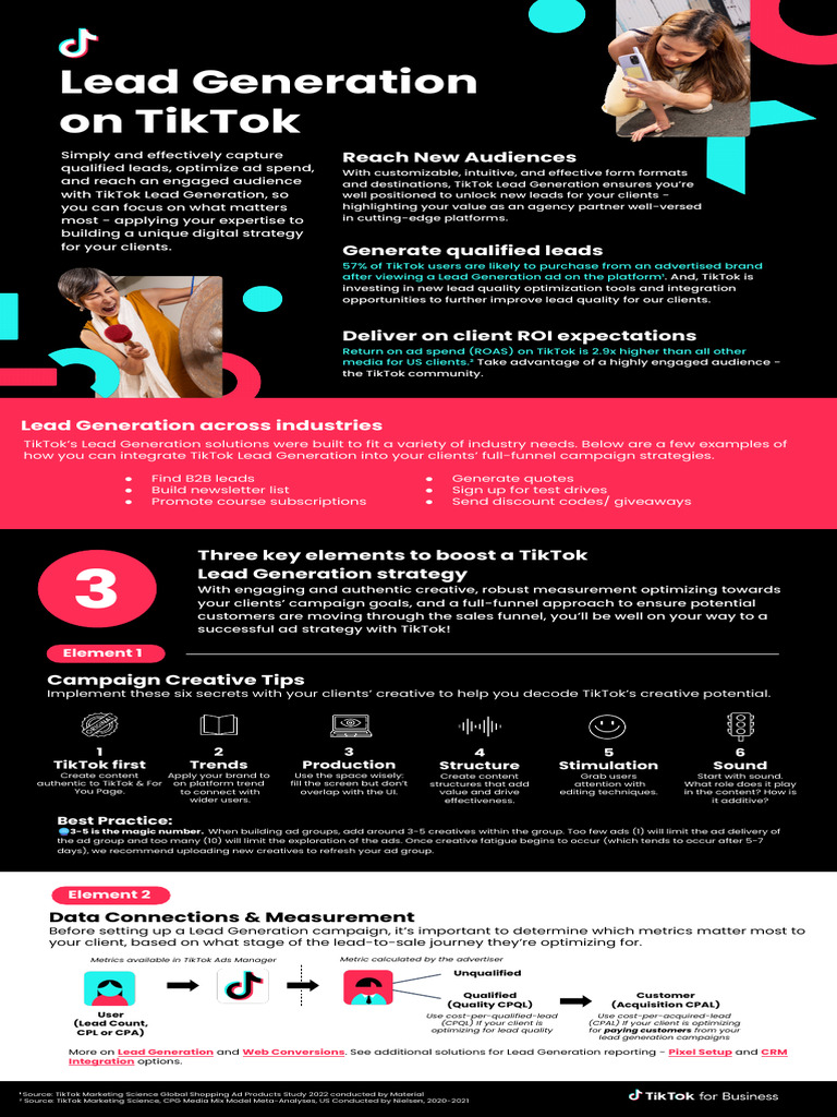 TikTok Lead Generation Strategies Guide | PDF | Brand | Customer ...