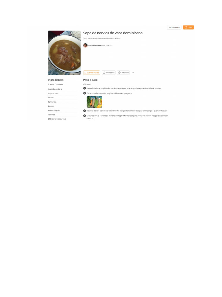 Receta 1 | PDF