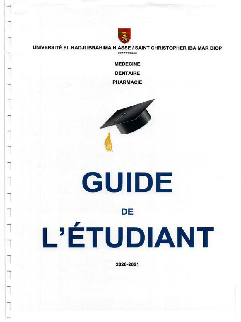 Guide de l'Etudiant | PDF