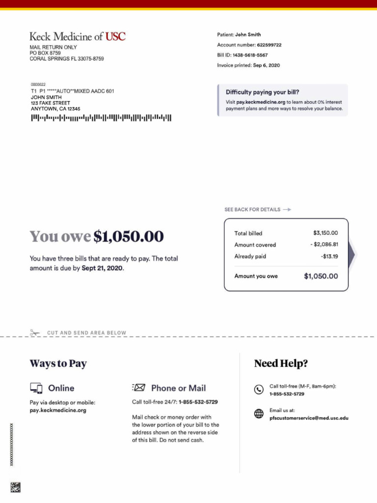 Sample Billing Statement | PDF