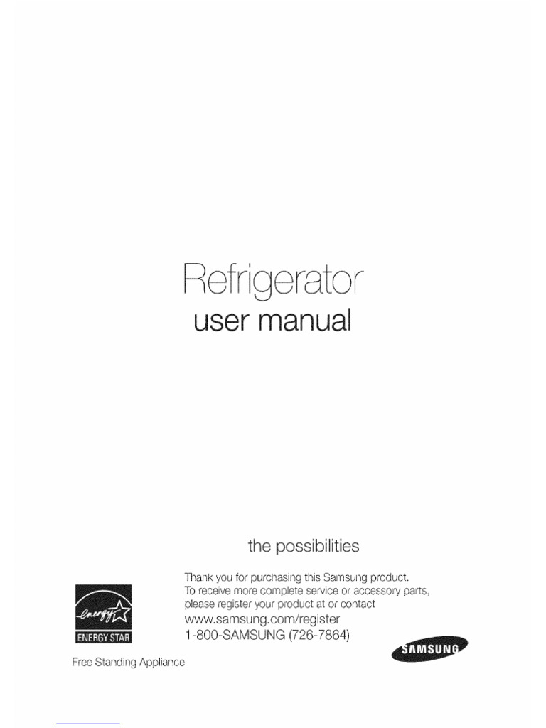 Manual Nevera Samsung | PDF | Refrigerator | Ac Power Plugs And Sockets