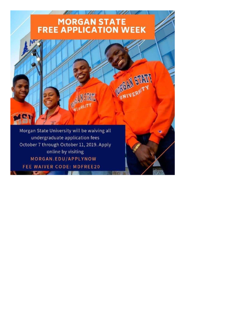 Morgan State 2019 Flyer - Jpeg 2 | PDF