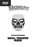 Squidgame Frontman Template Mask Assembli 1 | PDF