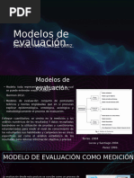 Modelos de Evaluación Educativa | PDF | Evaluación | Aprendizaje