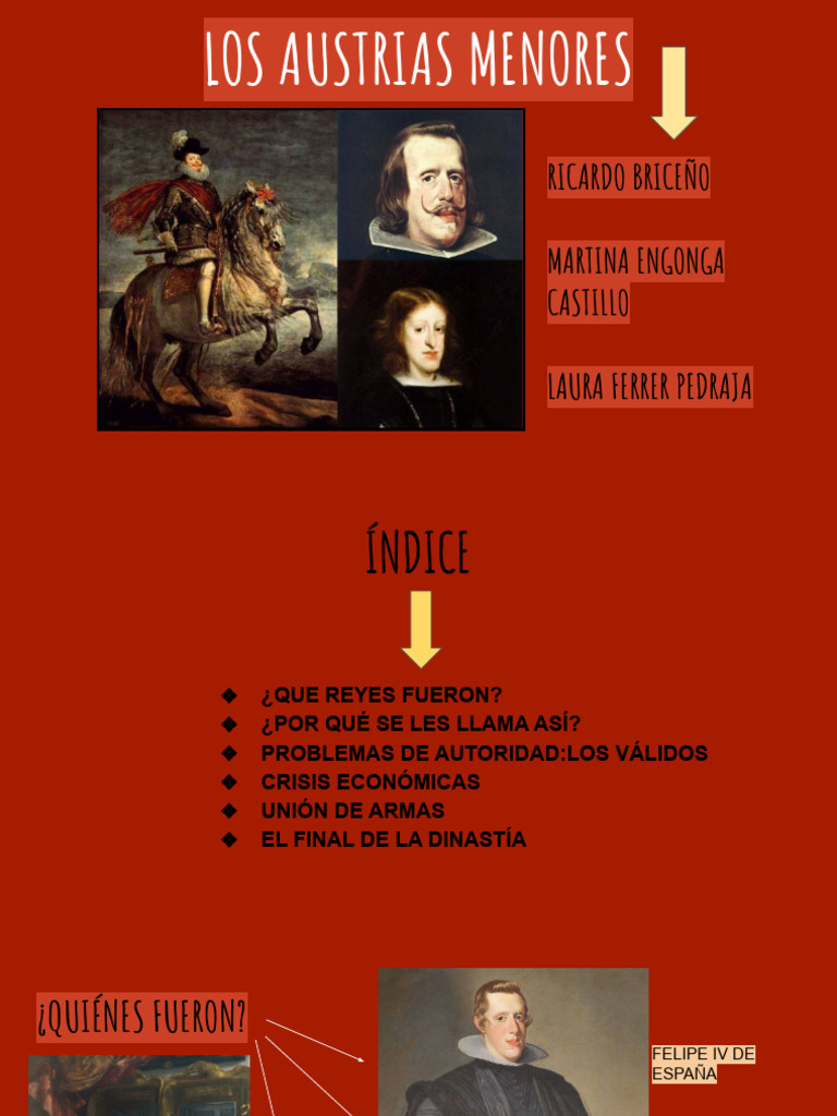 Los Austrias Menores | PDF | Imperio español | Política de españa