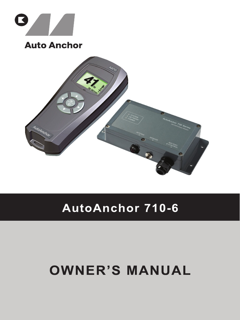 Auto Anchor AA710OWN-B | PDF | Power Supply | Direct Current