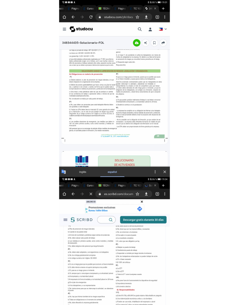 Solucionarlo Tema 2y 3 Fol | PDF